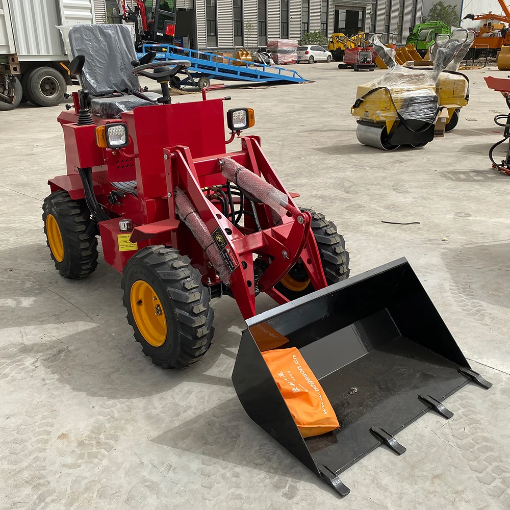 John Deere Mini Loader - Compact Wheel Loader with 2.2m Lift Height, OEM