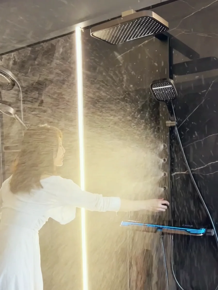 Tiktok Trendy Gun Metal Led Digital Display Back Waist Spa Massage ...