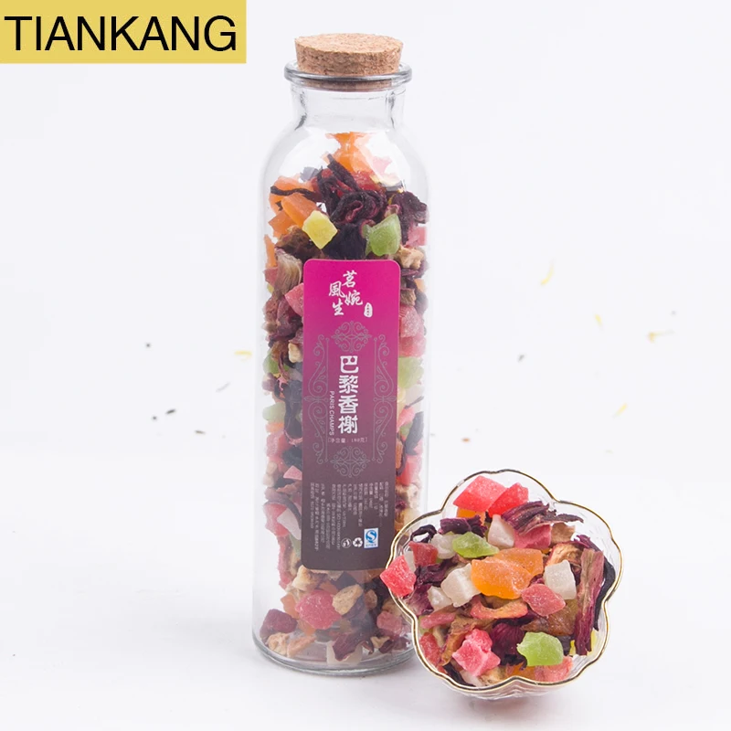 Private Label Blended Fruit Tea With Dried Flowers And Fruits Chinese ...