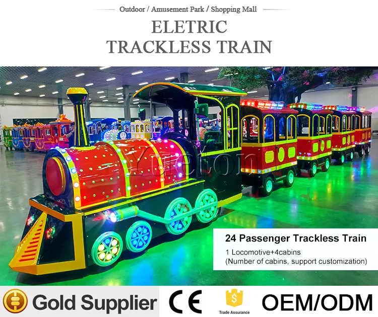 Vintage Road Kids Electric Kiddie Amusement Park Train