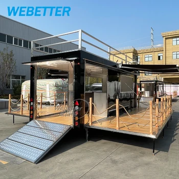 Webetter Customized 2 Story Mobile Snack Bar Truck Double Decker Food ...