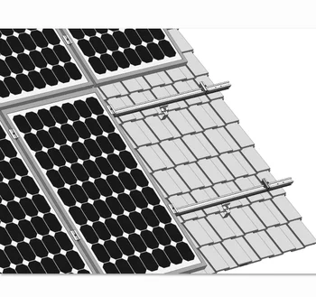 Pitched Roof Solar Panel Mounting Structures,Tile Roof Hooks Solar ...