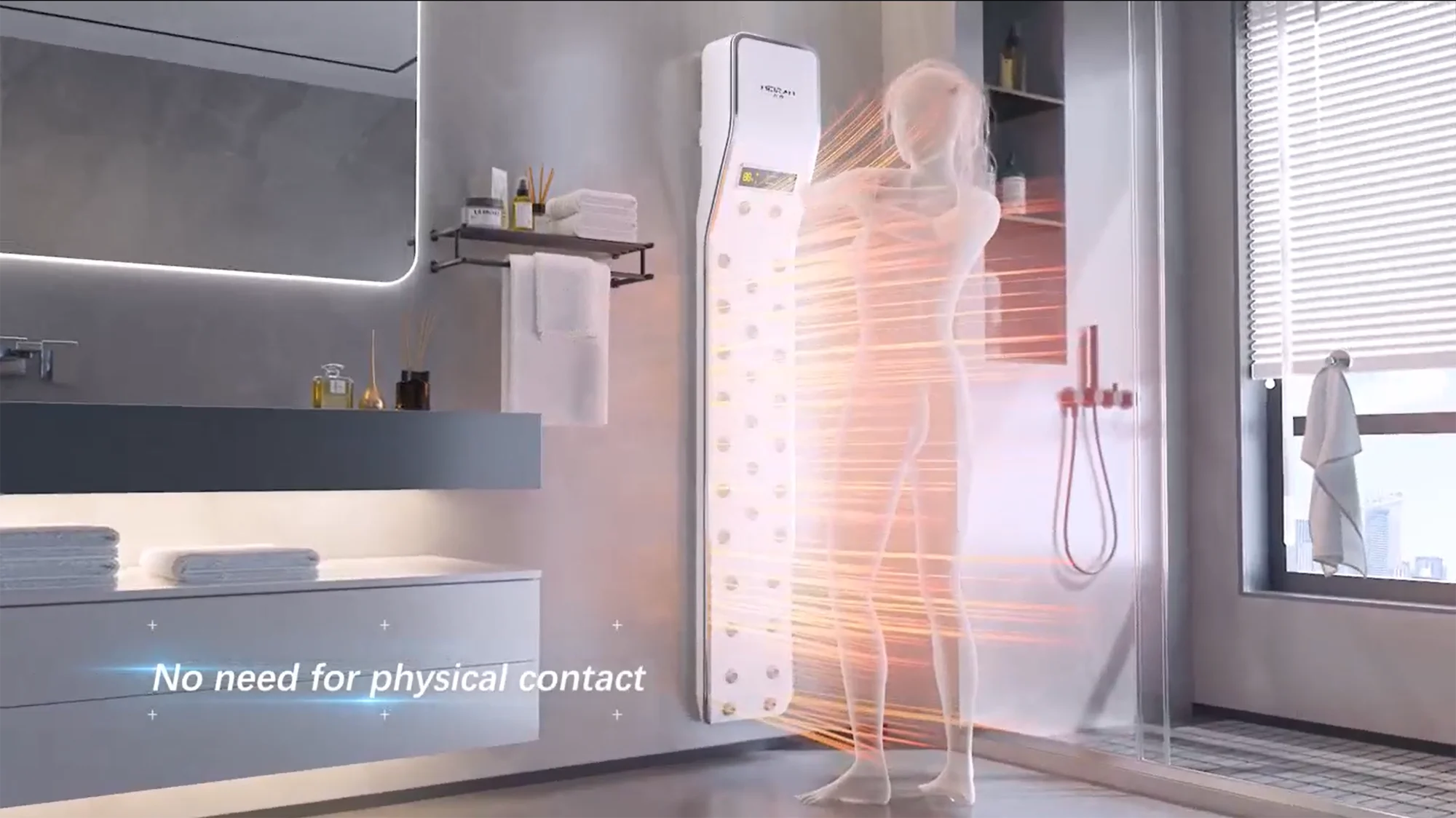 Wall Mounted Body Dryer - Efficient Post-Shower Solution