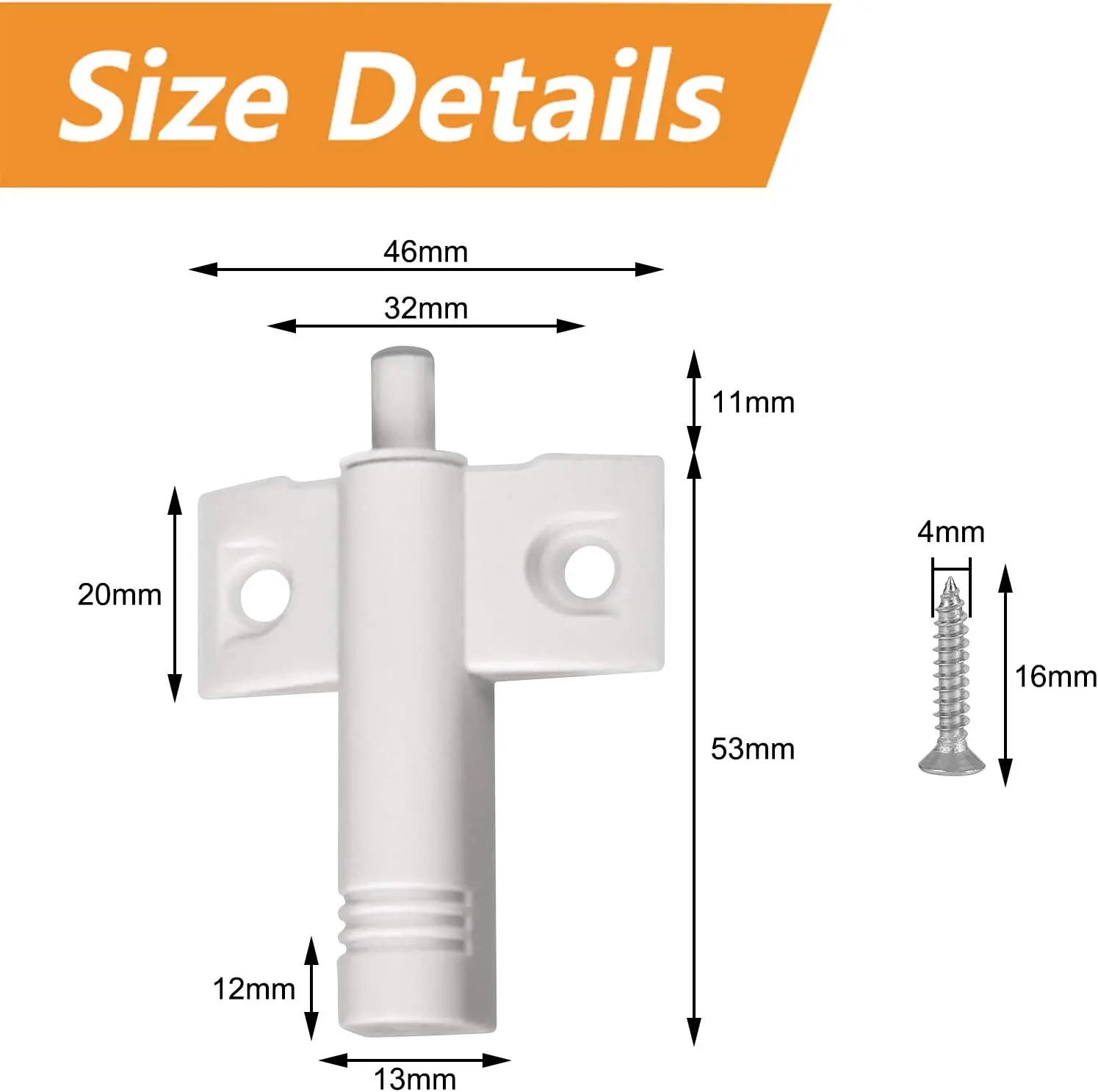 Cabinet Buffer - Hands Free Door Opener with Touch Rebounder