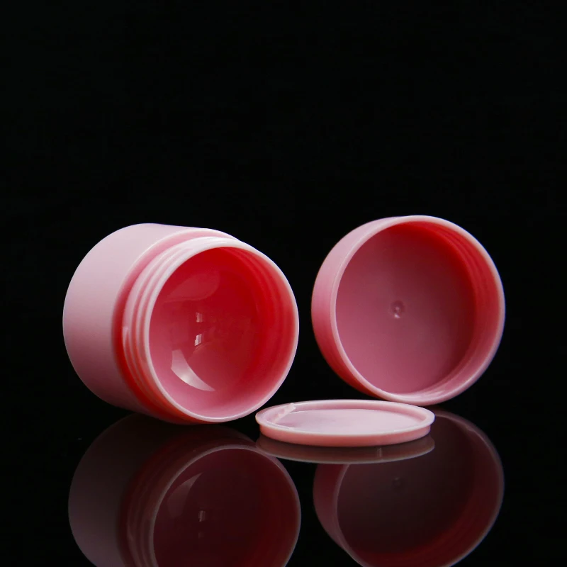 Hot Sale 5g 15g 20g 30g 50g Facial Cream Plastic Jar Black Blue Pink ...