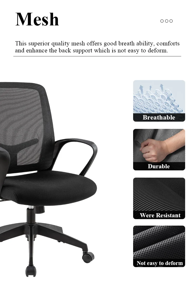 Modern Reception Waiting Meeting Room Swivel Conference Visitor ...