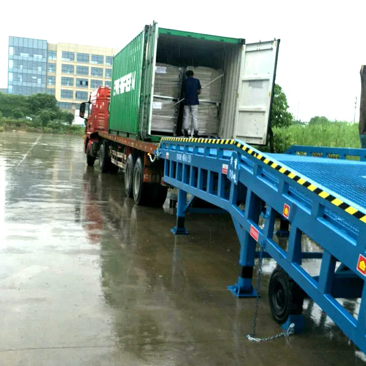 Lift Tables Hydraulic Container Loading Ramps For Trucks Dock Ramp ...