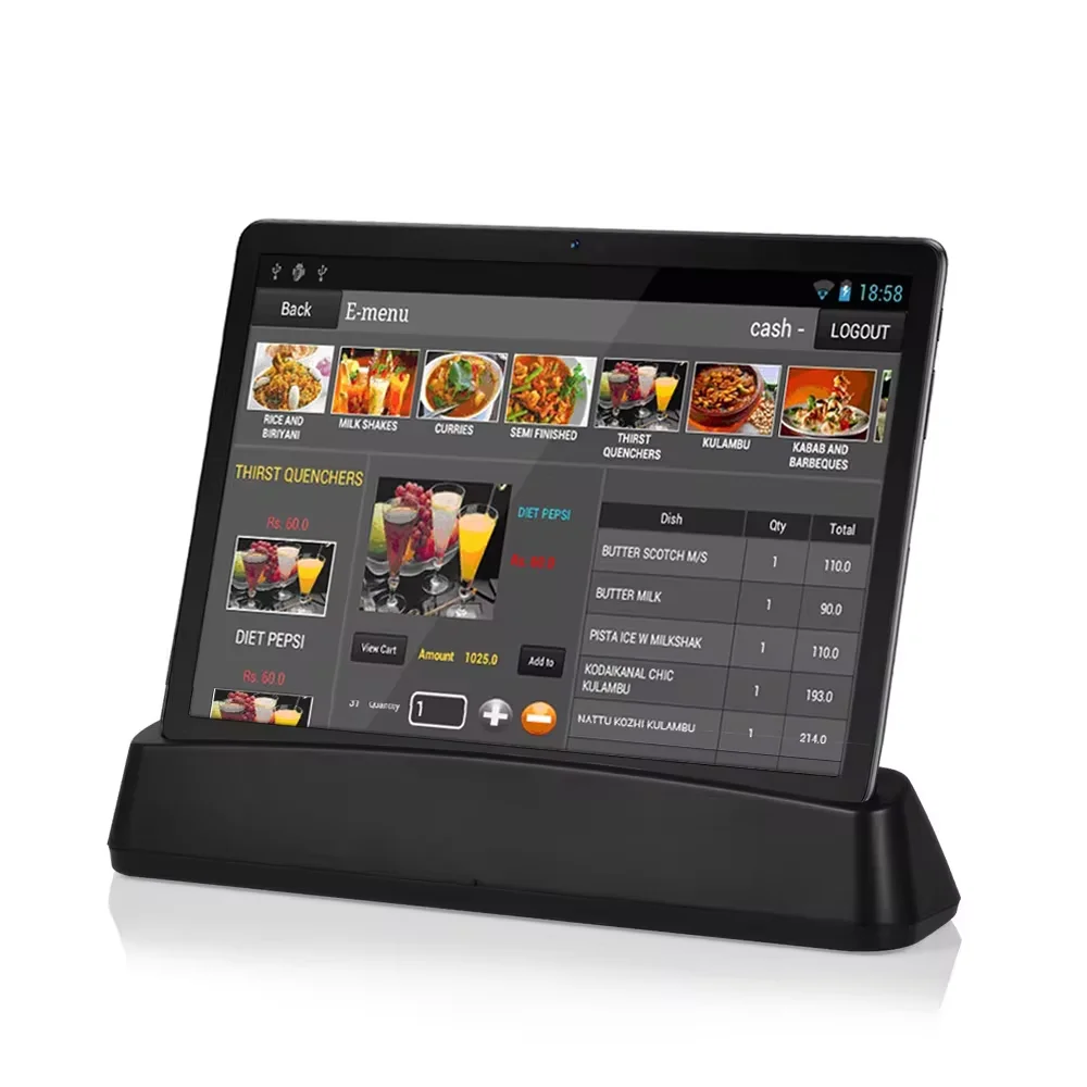 10 Inch Tablet Android Nfc Front Centre Sensing Nfc Mt8768 Octa Core ...