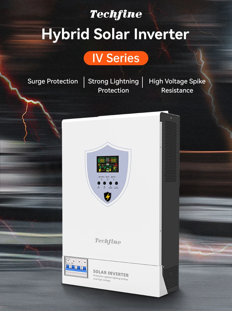 SPD Surge Protection - Hybrid Solar Inverters for Off-grid