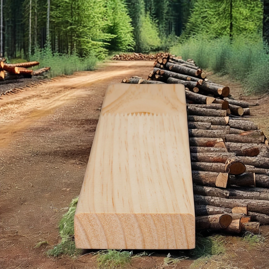 Walnut Oak Spruce Pine Wood Timber for Industrial Furniture