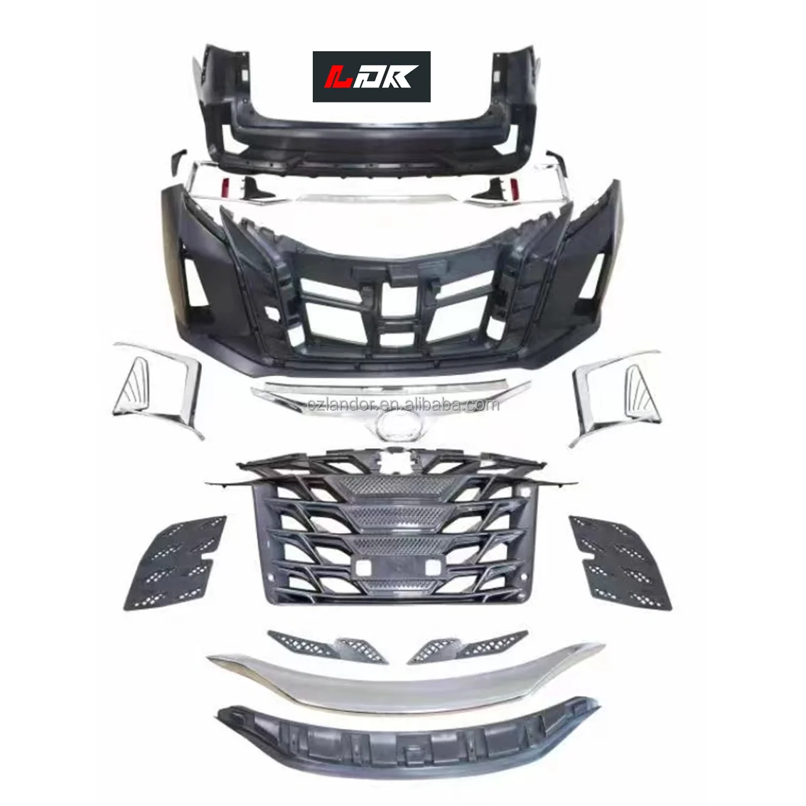 Ldr Body Kit For Sienna 2021-2022 With Bumper Grille Sienna Body Kit ...