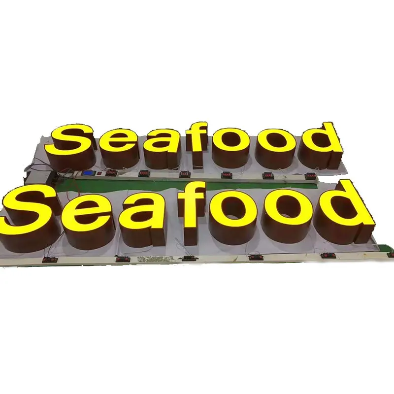 Seafood Restaurant Signs