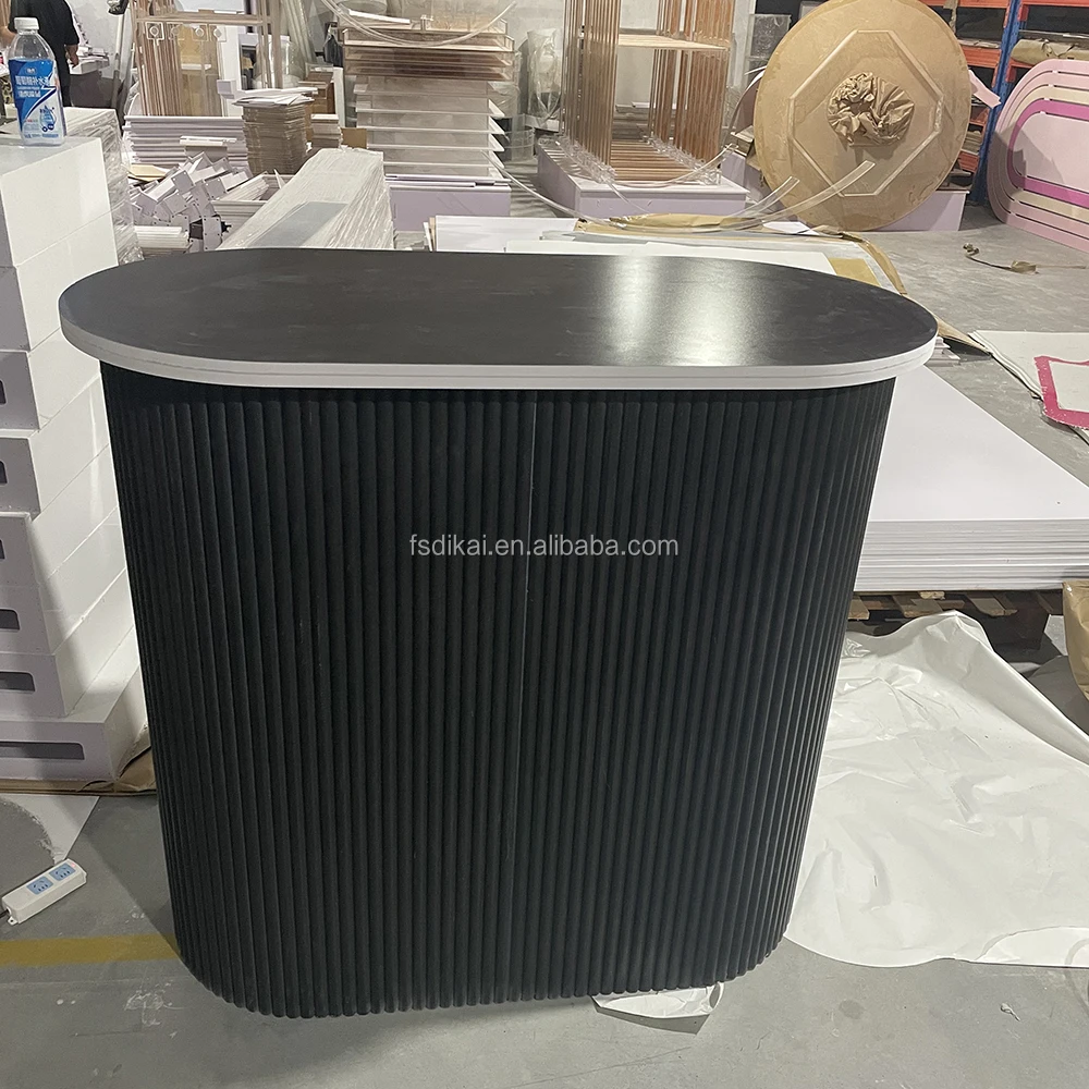 Modern Black&white Acrylic Mini Bar Counter Table Outdoor High Bar ...