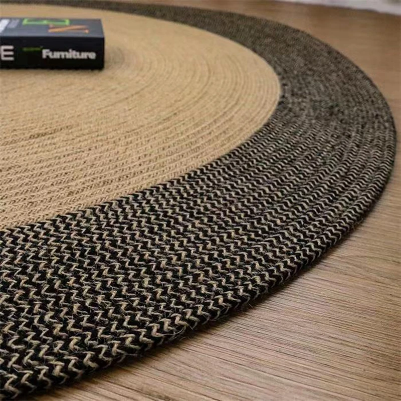 Natural Fiber Large Jute Rugs Carpets Braided Jute Rug - Buy Jute Rug ...