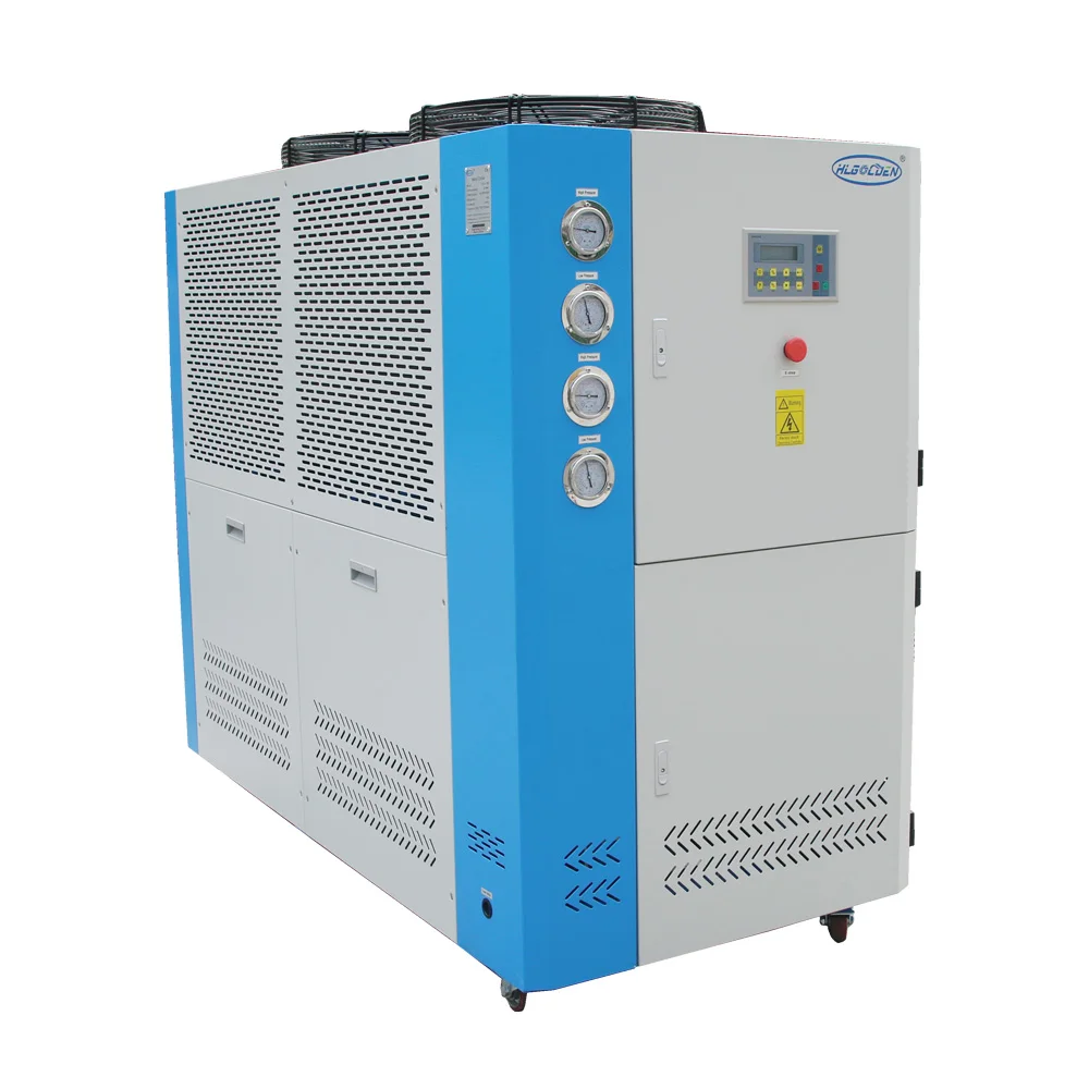 8 Ton Cooling Capacity Air Cooled Chiller For Industrial Use Low Water ...