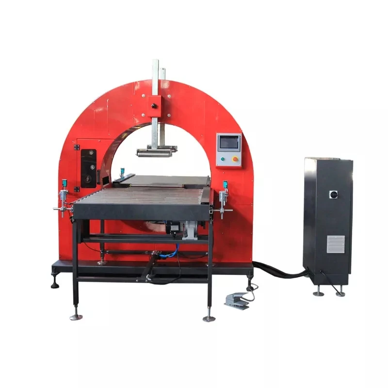 2020 New Model Automatic Tyre Tire Stretch Film Orbital Wrapper Packing ...