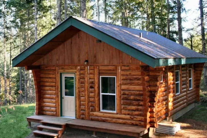 Natural Log Cabin - Exquisite Wooden Prefabricated House