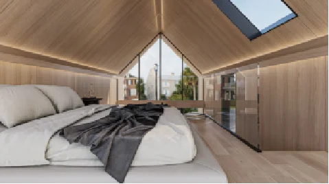 Triangular Powder Storage Container Triangle Roof Prefab House Triangle ...