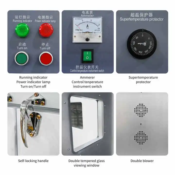 LABTEX Industrial Blast Drying Oven - 640L & 1200L Capacity