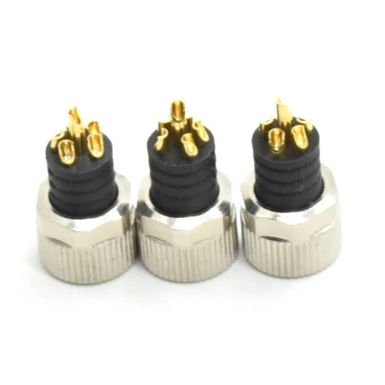 High Quality Ip67 M8 Circular Connector Waterproof Moldable Plug 6 Pin ...
