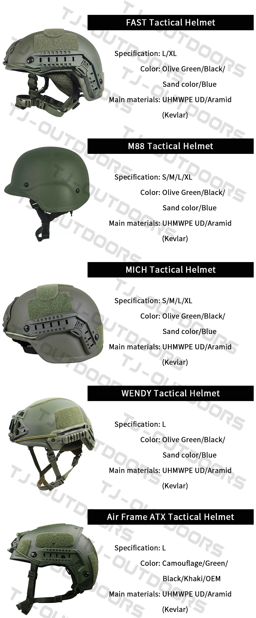 Oem Camouflage Caps Aramid Fabric Material Kevlar Helmet For Sale Fast ...