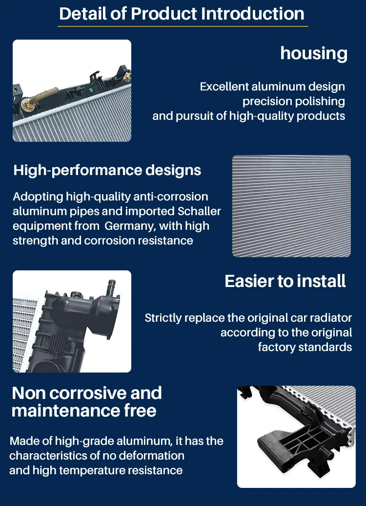 Factory 2115000154 Auto Radiator Air Conditioning Condenser For ...