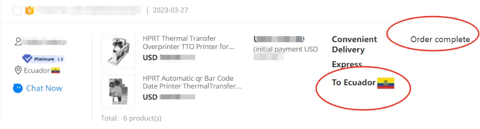 HPRT 24mm DC24A-E QR Code Date Batch Number Printing Machine