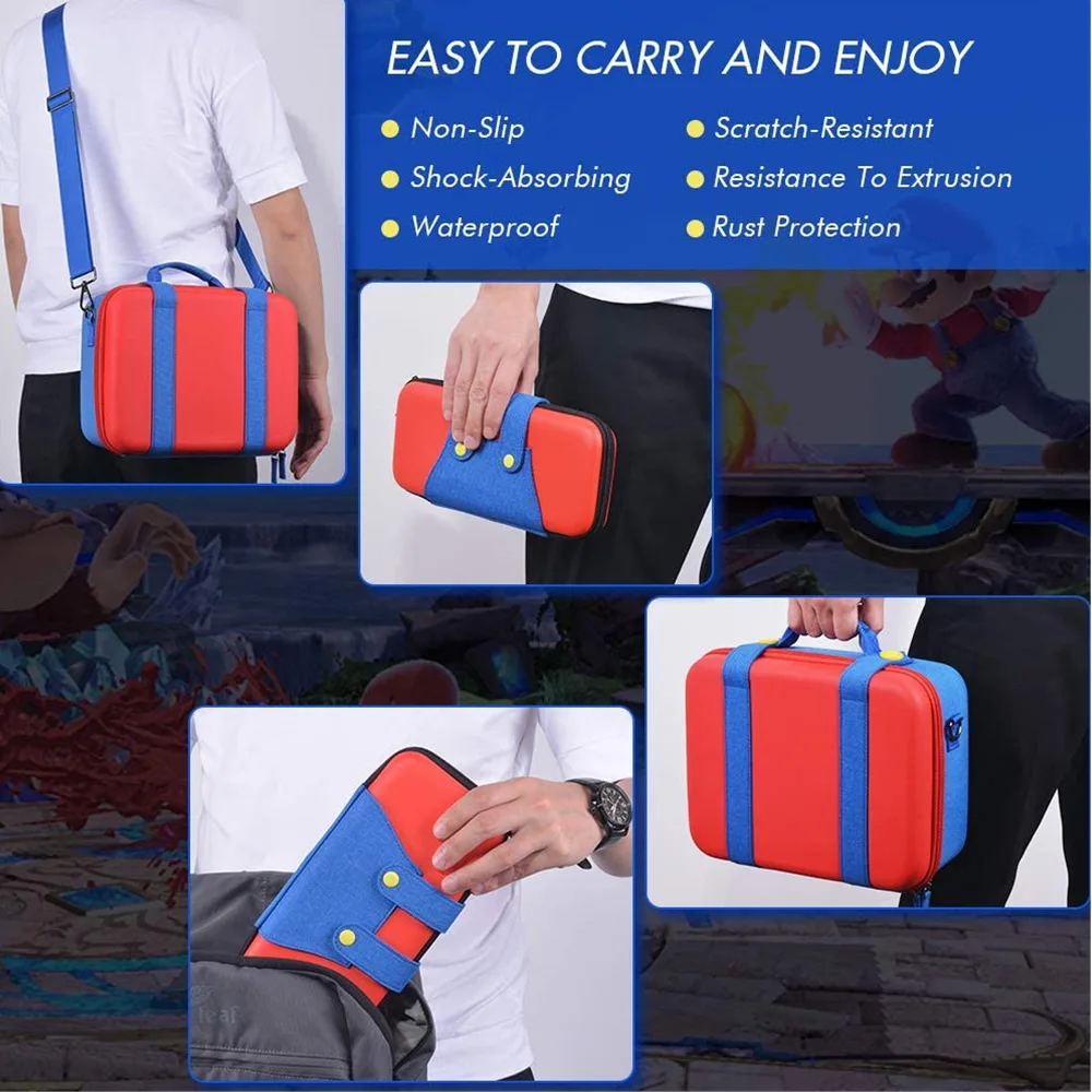 2 In 1 Hard Shell Storage Protective Bags Waterproof Portable Carrying ...