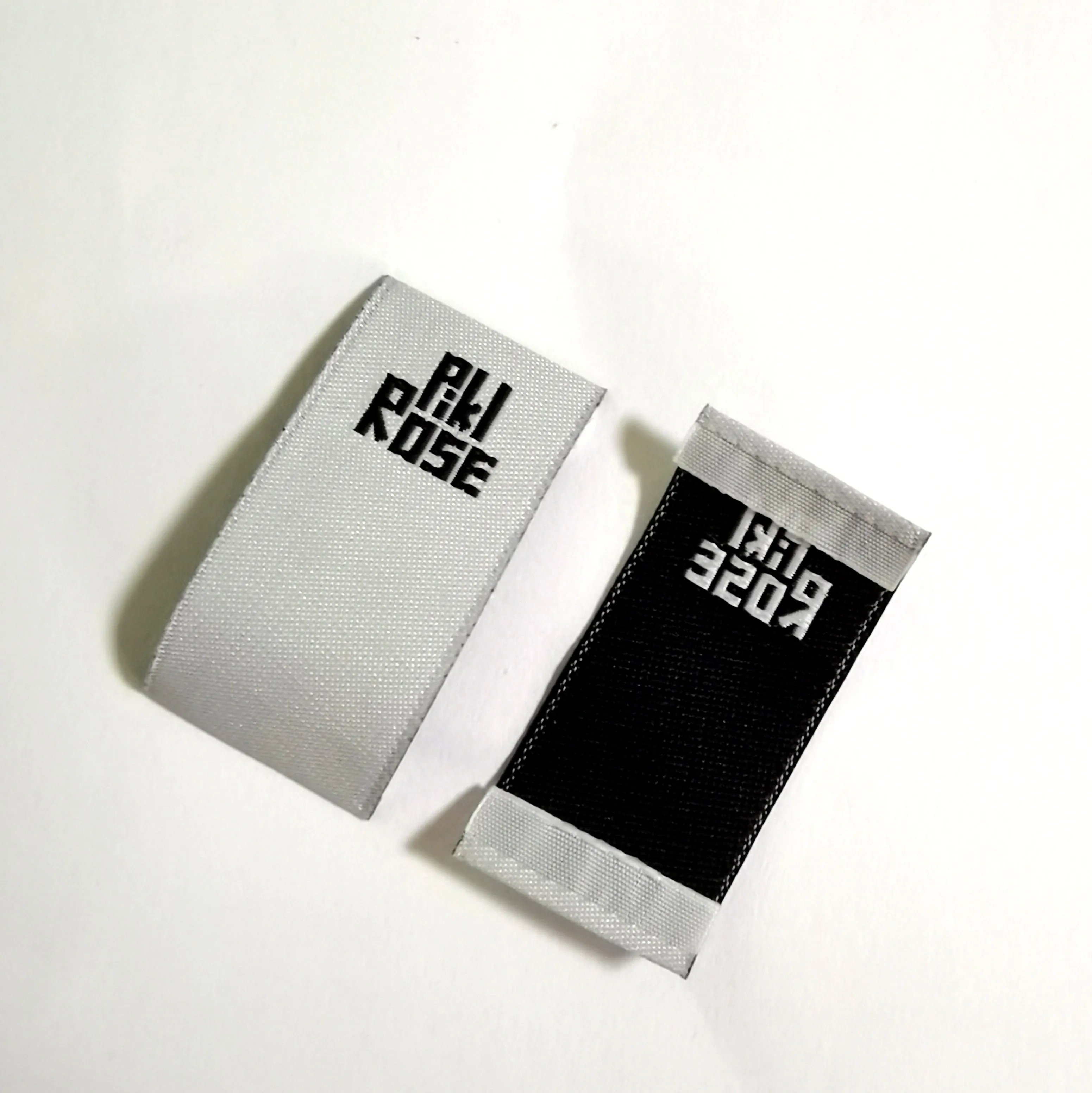 Custom Hat Label Woven Label For Beanie With Logo - Buy Label For Hat ...