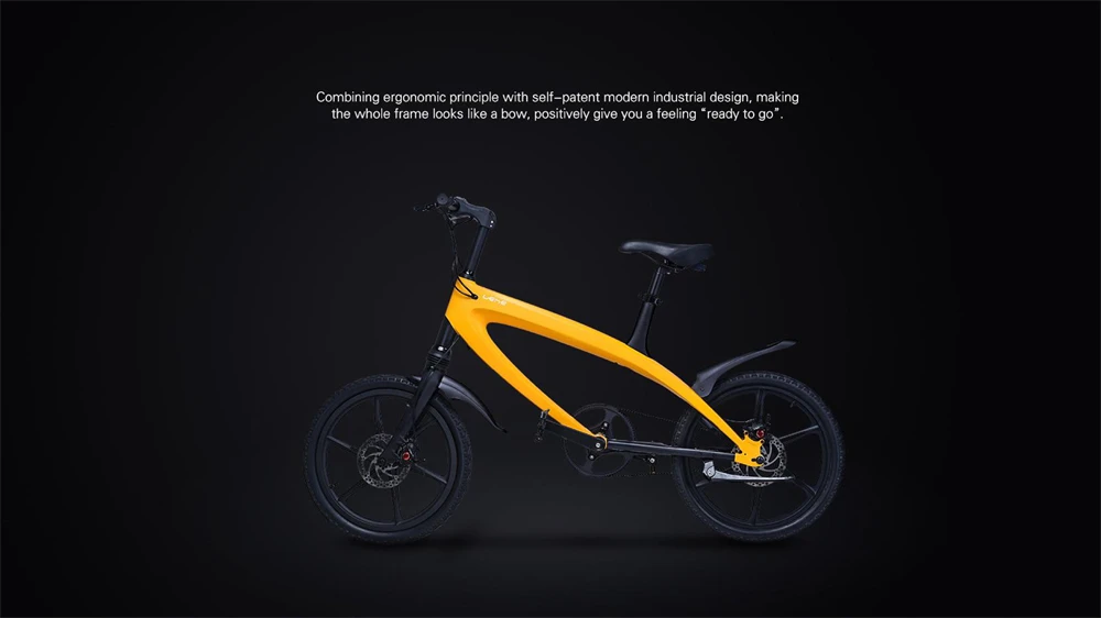 Lehe S1 Light Weight Electric Road Bike Power Assisted E Bike With ...