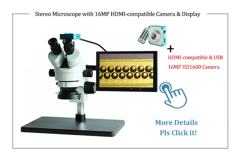 Cheapest VGA Mobile Phone Repair Microscope - 7X-45X