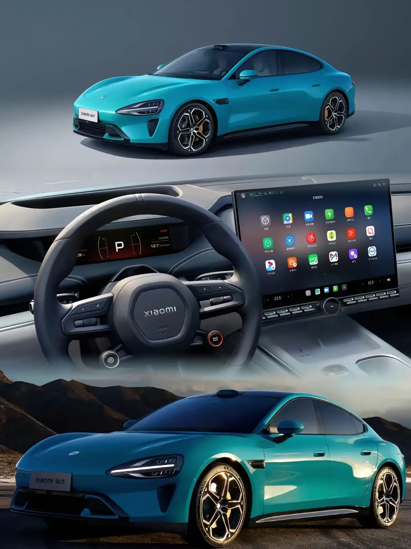 2024 Xiaomi Su7 New Electric Suv Car High Speed 265km Awd 5-seat Ev Car ...