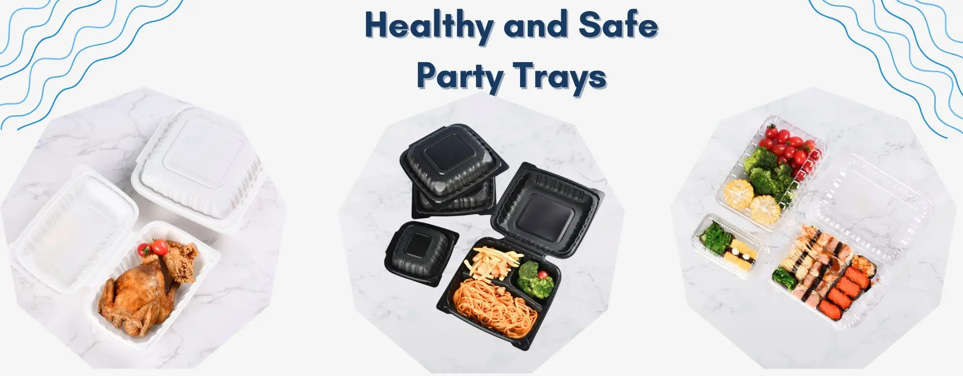 Eco Friendly Plastic Packakging Clamshell Box Disposable Salad Fruit ...