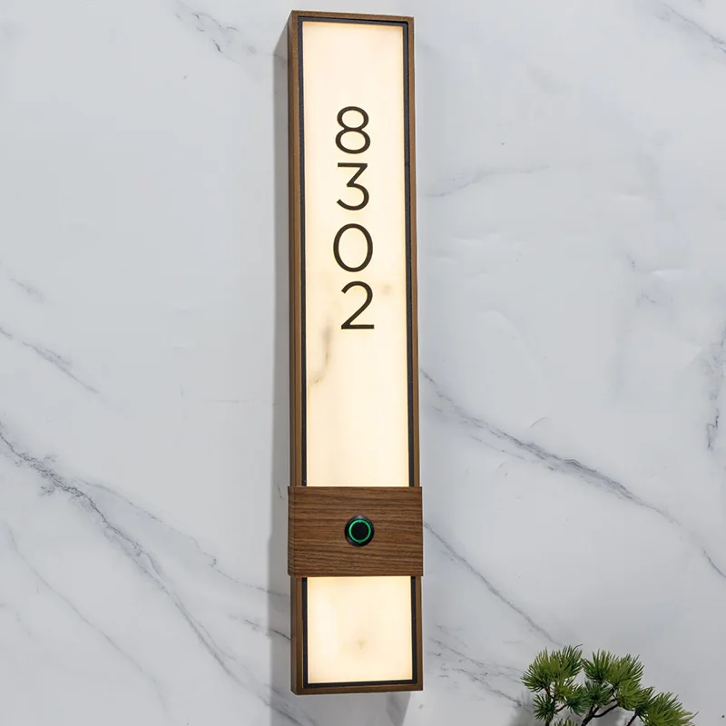 Newest Design Wayfinding Signage Aluminum Doorplate Room Number Metal ...