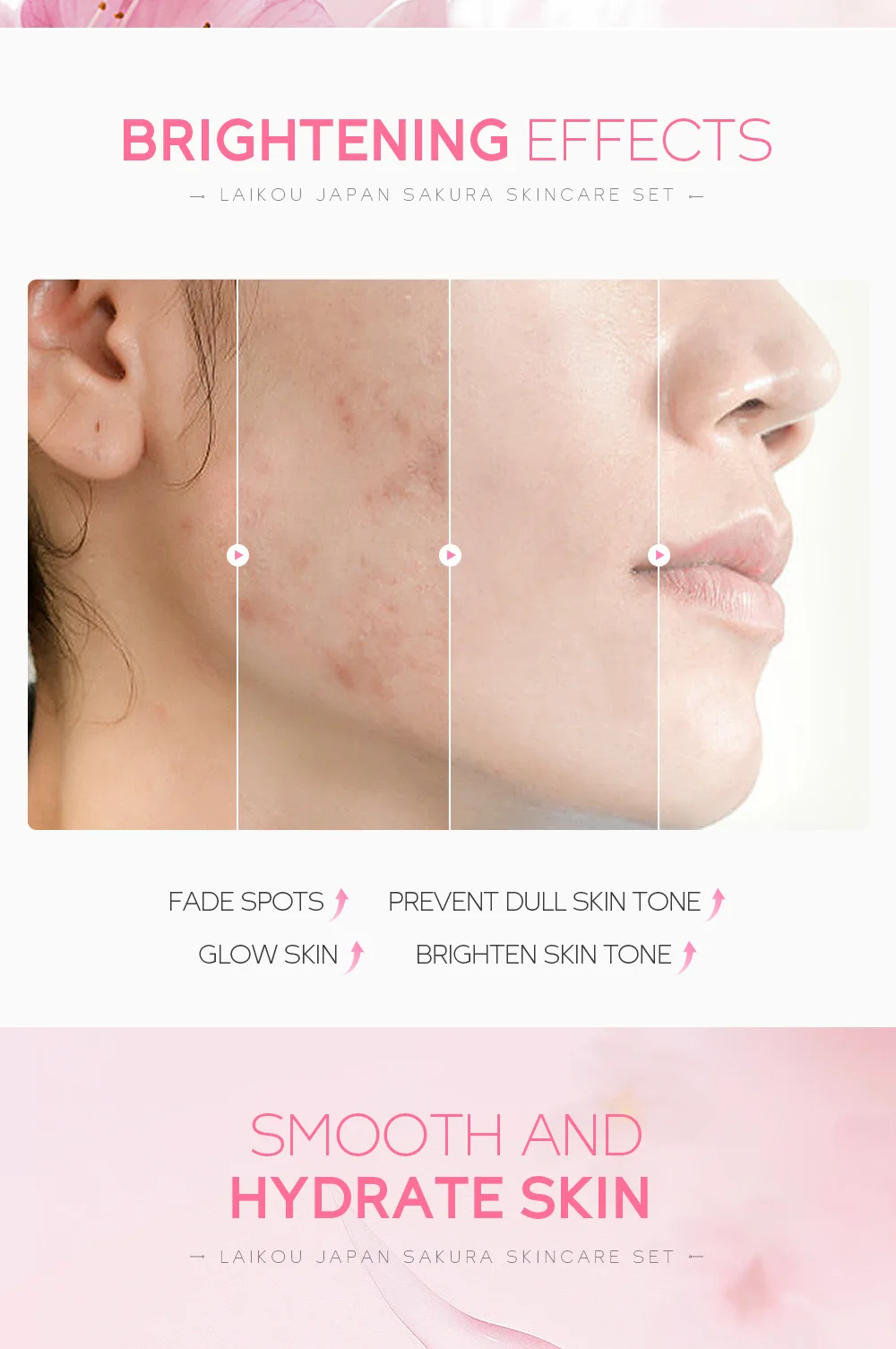 High Quality Skin Care Set Customization Organic Facial Whitening And ...