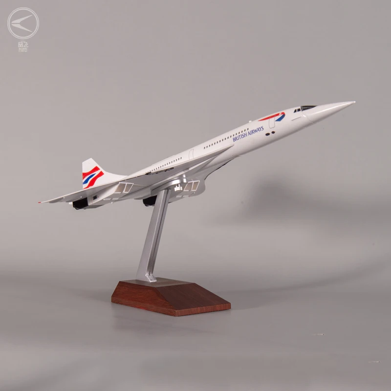 50cm Concorde British Airways 1/125 Scale Model Aircraft | Ideal ...