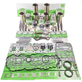 For Doosan Dl06 Repair Kit Liner Piston Ring Kit Con Rod Bearing Valve ...