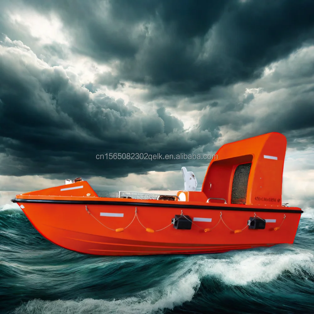 Totally Rescue Lifeboat With Gravity Luffing Arm Type Davit - Buy ...