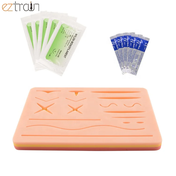Medical Suture Practice Kit With Suture Tools Suture Pads For Students ...