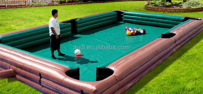 New Design Inflatable Pool Table Soccer Inflatable Football Snooker ...