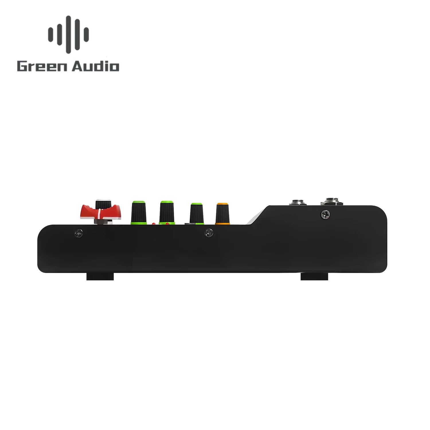 GAX-A4 Professional 4 Channel Audio Mixer with USB for Live Sound and ...