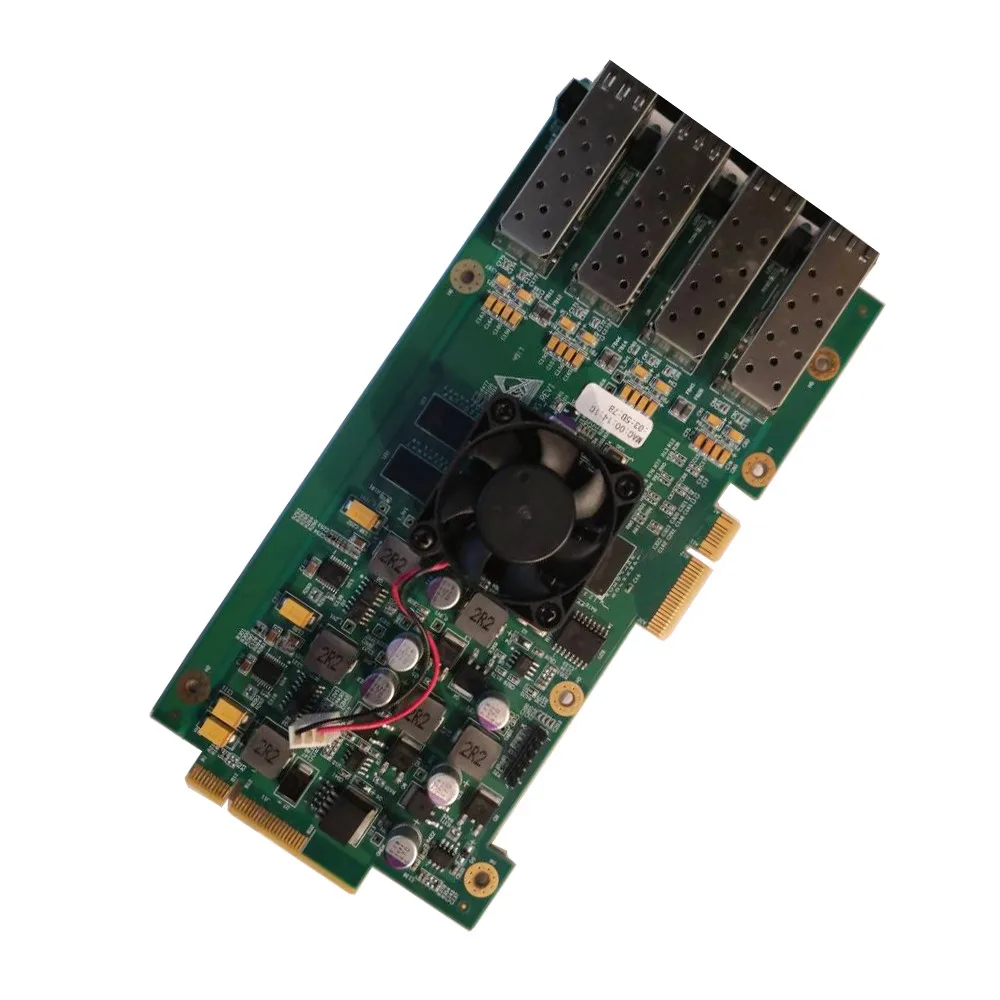 FPGA Programmable Board Quad-port SFP+ FPGA NIC| Alibaba.com