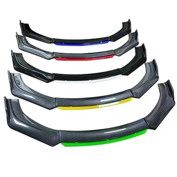 Car Parts 4pcs Front Bumper Lip Splitter Body Kit Fit For Honda Audi ...