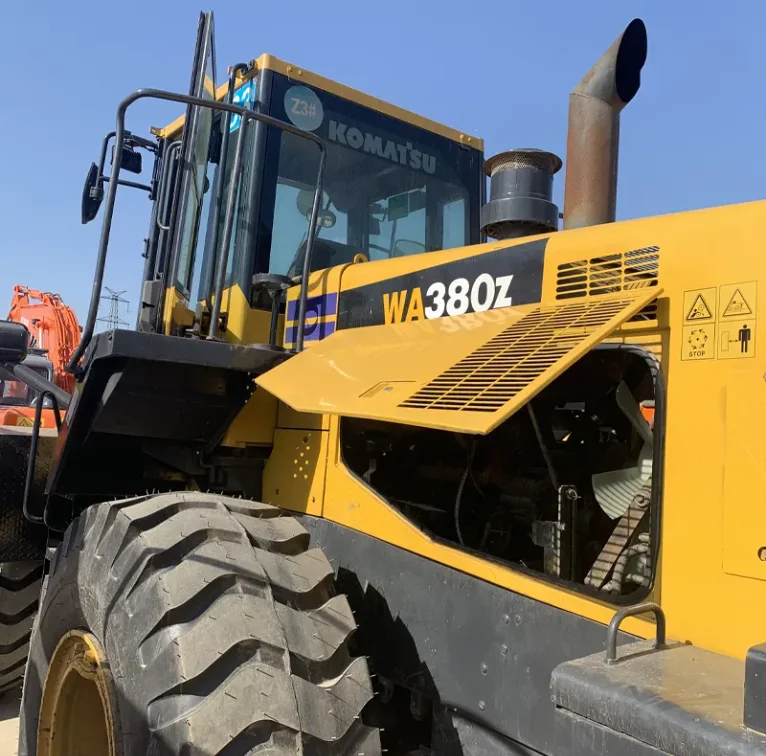 Cheap Price Komatsu Wa380 Wheel Loader Used Payloader, Second Hand ...