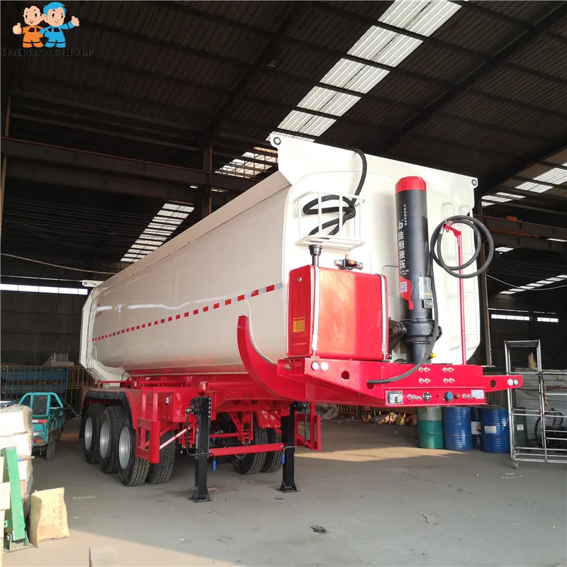 China Factory Grain Transport Tipper Trailer - 3 Axles
