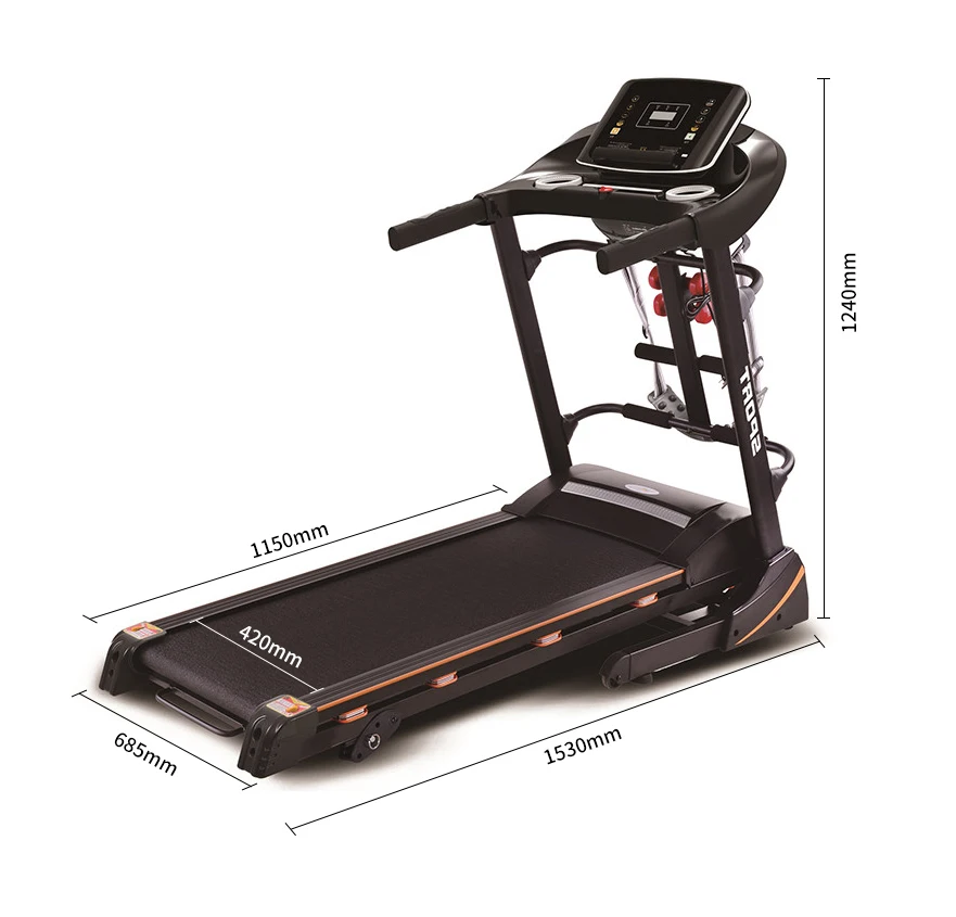 Lijiujia Multi-function Running Machine Home Use Gym Cardio Folding ...