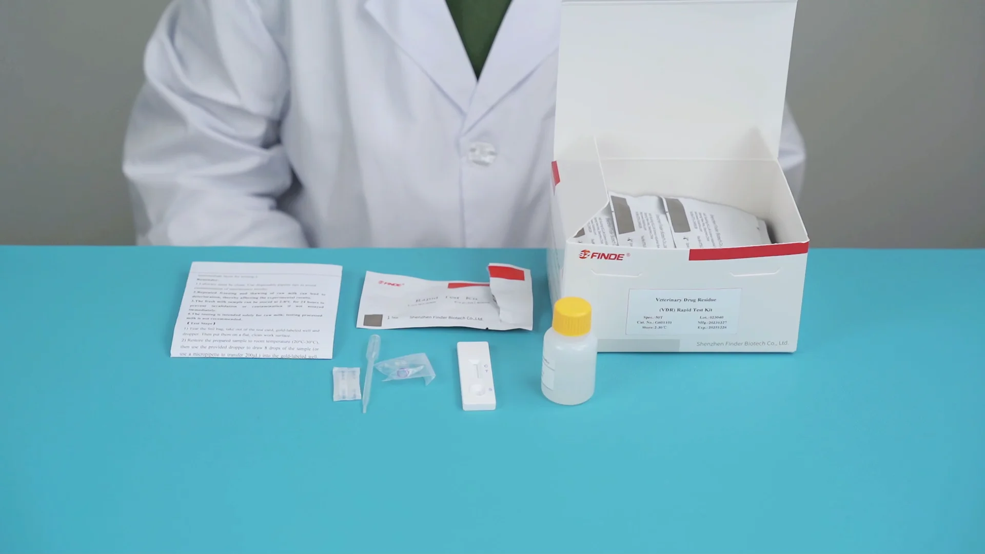 Lom Rapid Test Kit For Detecting Aquaculture Contamination - Buy Lom ...