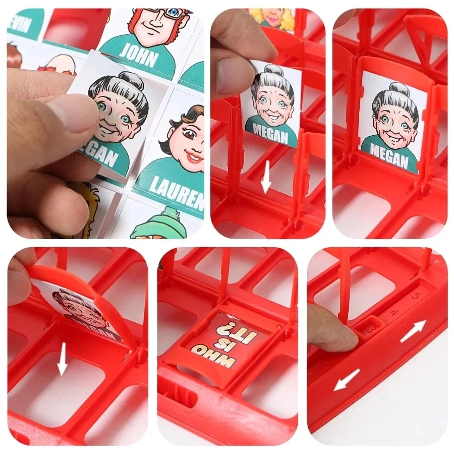 Hot Selling Kids Educational Toys Guess Who I Am Puzzle Board Game ...