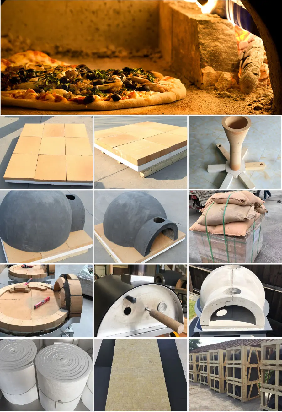 Fireproof Brick Bottom Brick Oven Pizza - Buy Bottom Brick pizza Oven ...