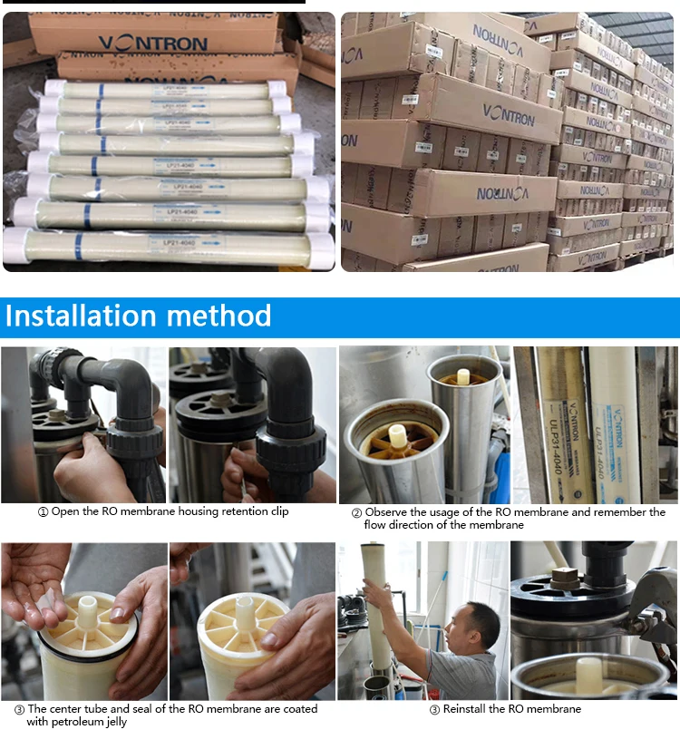 Seawater Desalination Plant Seawater Filtration Membrane Seawater ...